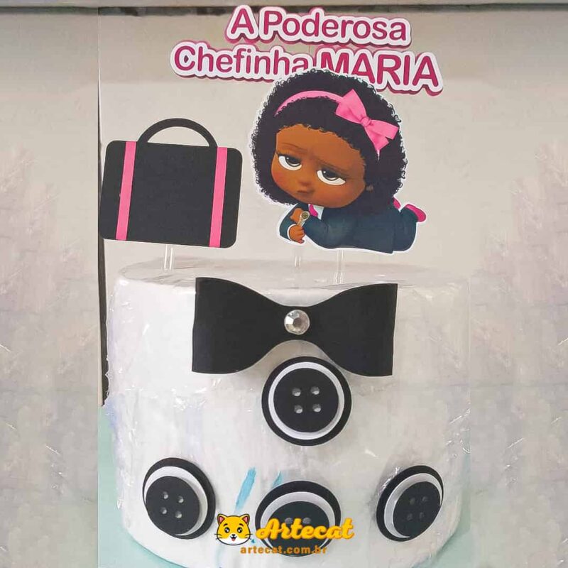 Topo de Bolo – A Poderosa Chefinha