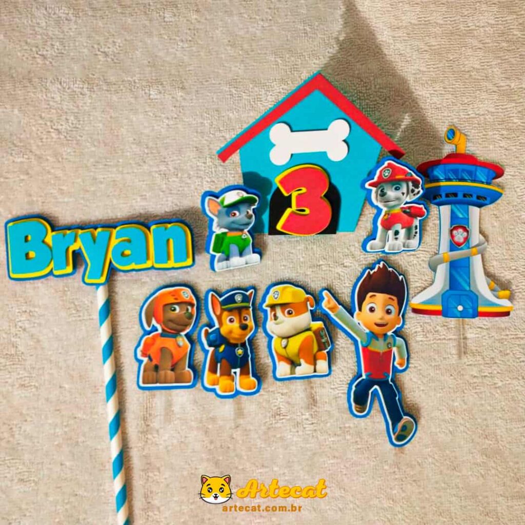 Topo de Bolo – Raposa