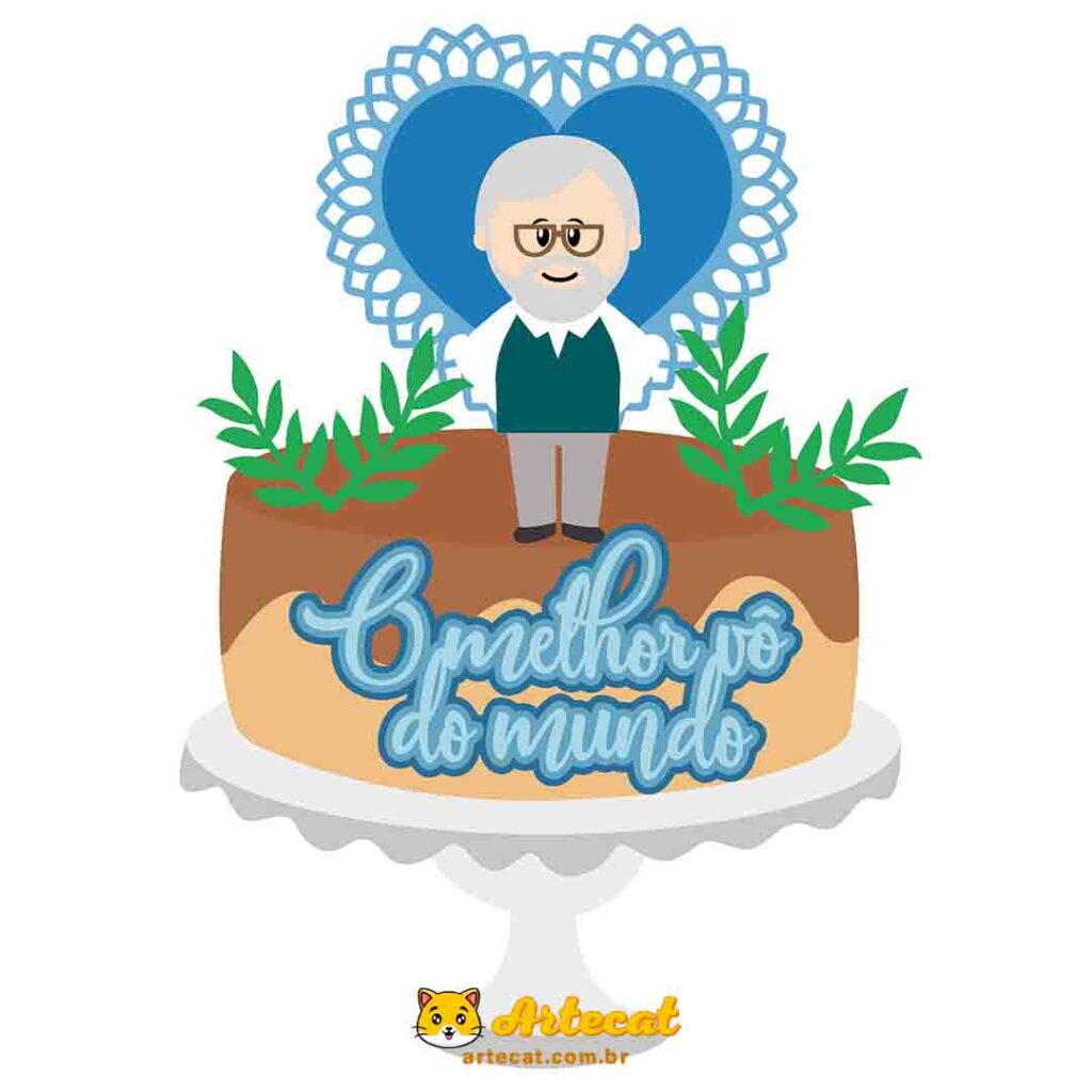 Topo de Bolo – Vovó