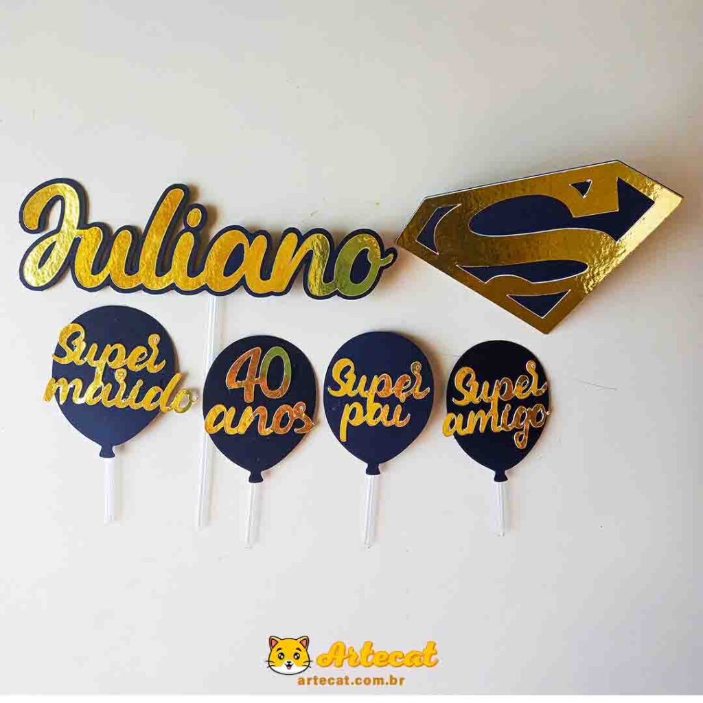 Topo de Bolo – Dia dos Pais